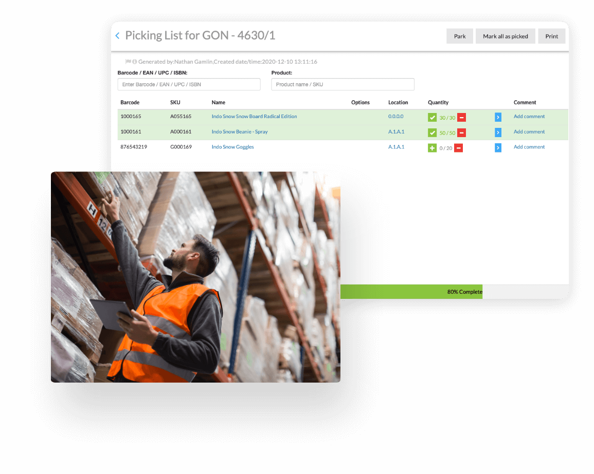 Integrated Warehouse Management Software For Retailers