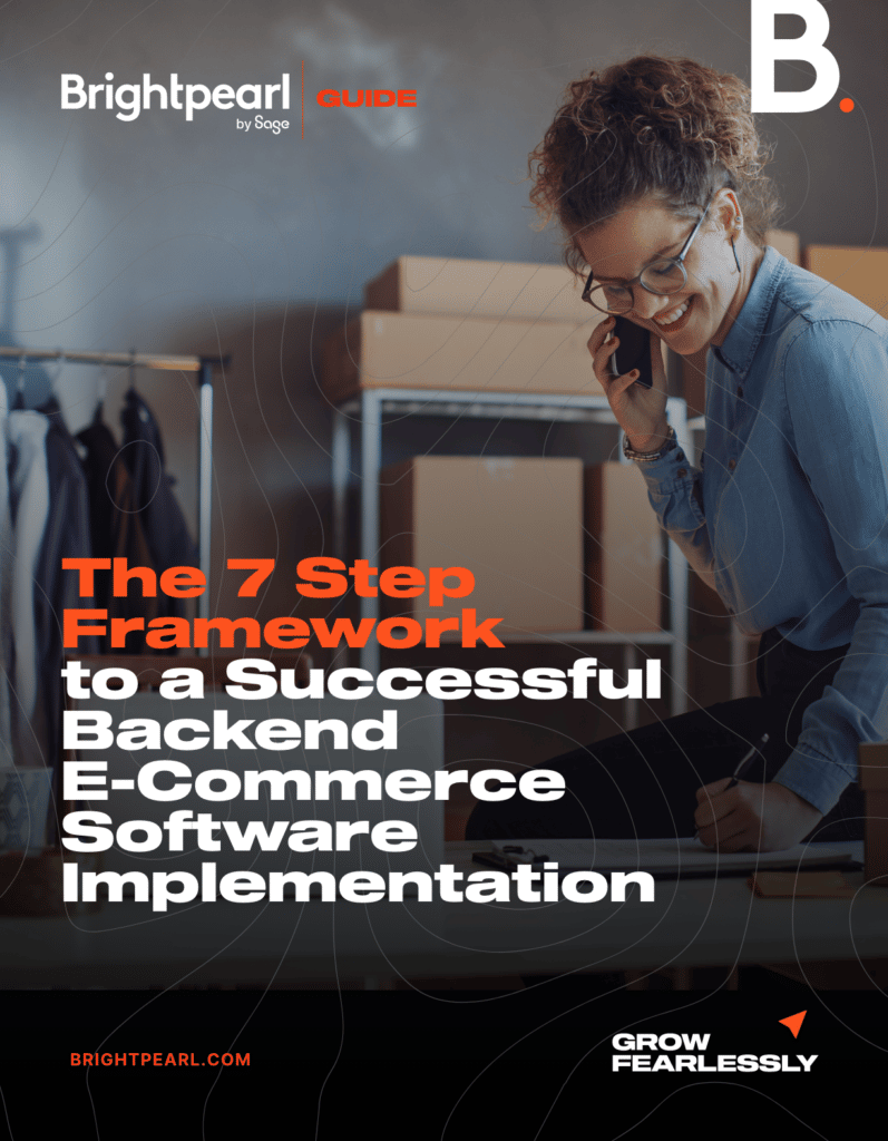 The 7 Step Framework to a Successful Backend E-Commerce Software ...